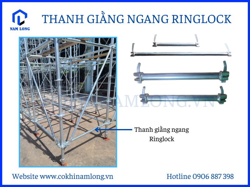 Giằng Ngang Ringlock L= 550mm